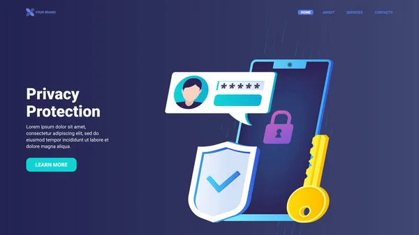 3,725 Account protection Stock Illustrations | Depositphotos