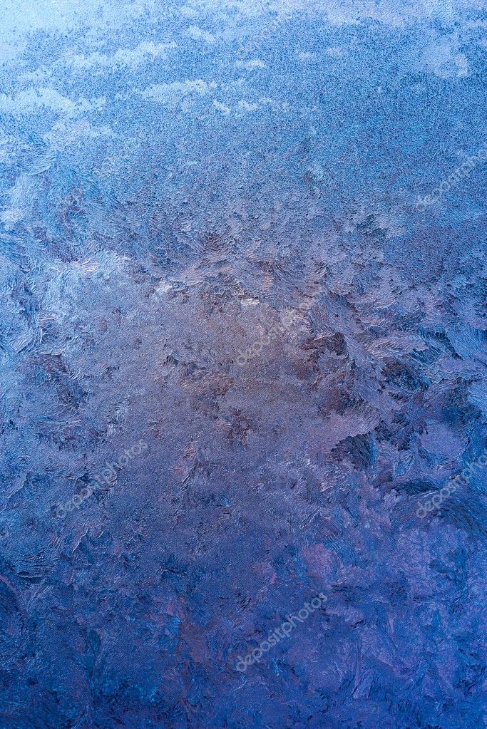 Ice background on window — Stock Photo © styf #97901848