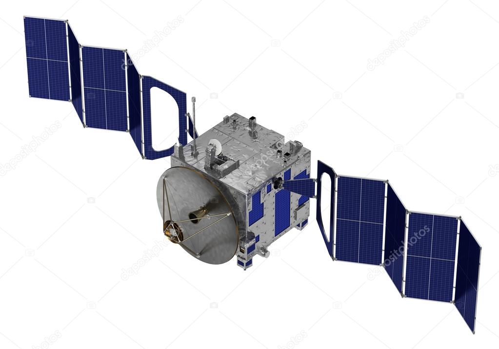 Satellite Deploys Solar Panels — Free Stock Photo © 3DSculptor #79169492 Satellite Deploys Solar Panels — Free Stock Photo © 3DSculptor #79169492
