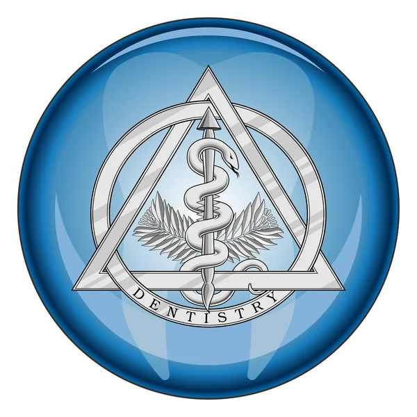 Dental Caduceus Logo
