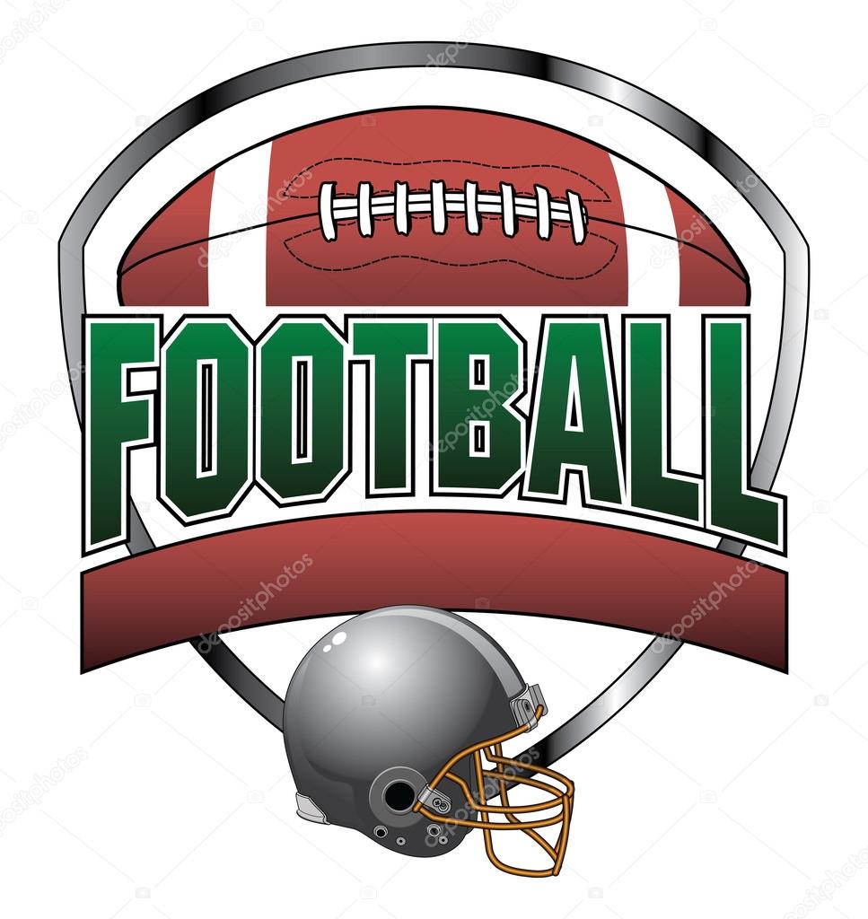 Football Design With Text Banner Stock Vector Image by ©AWesleyFloyd ...