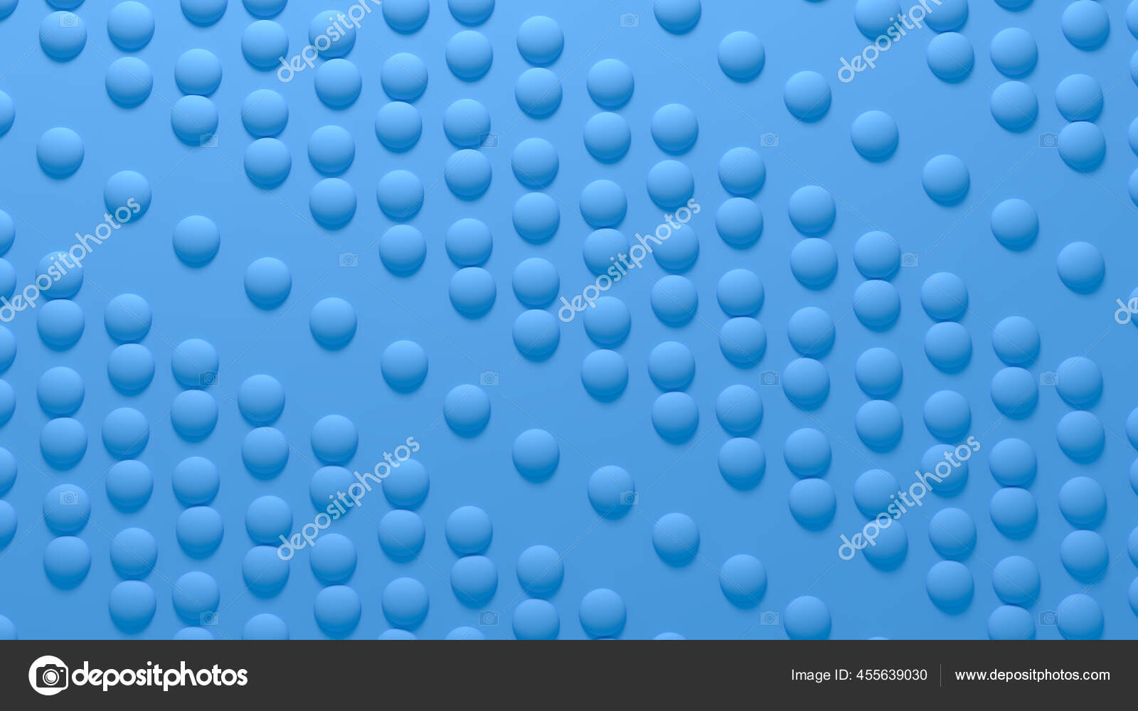 Render Texture Blue Drops Balls Yellow Background — Stock Photo ...