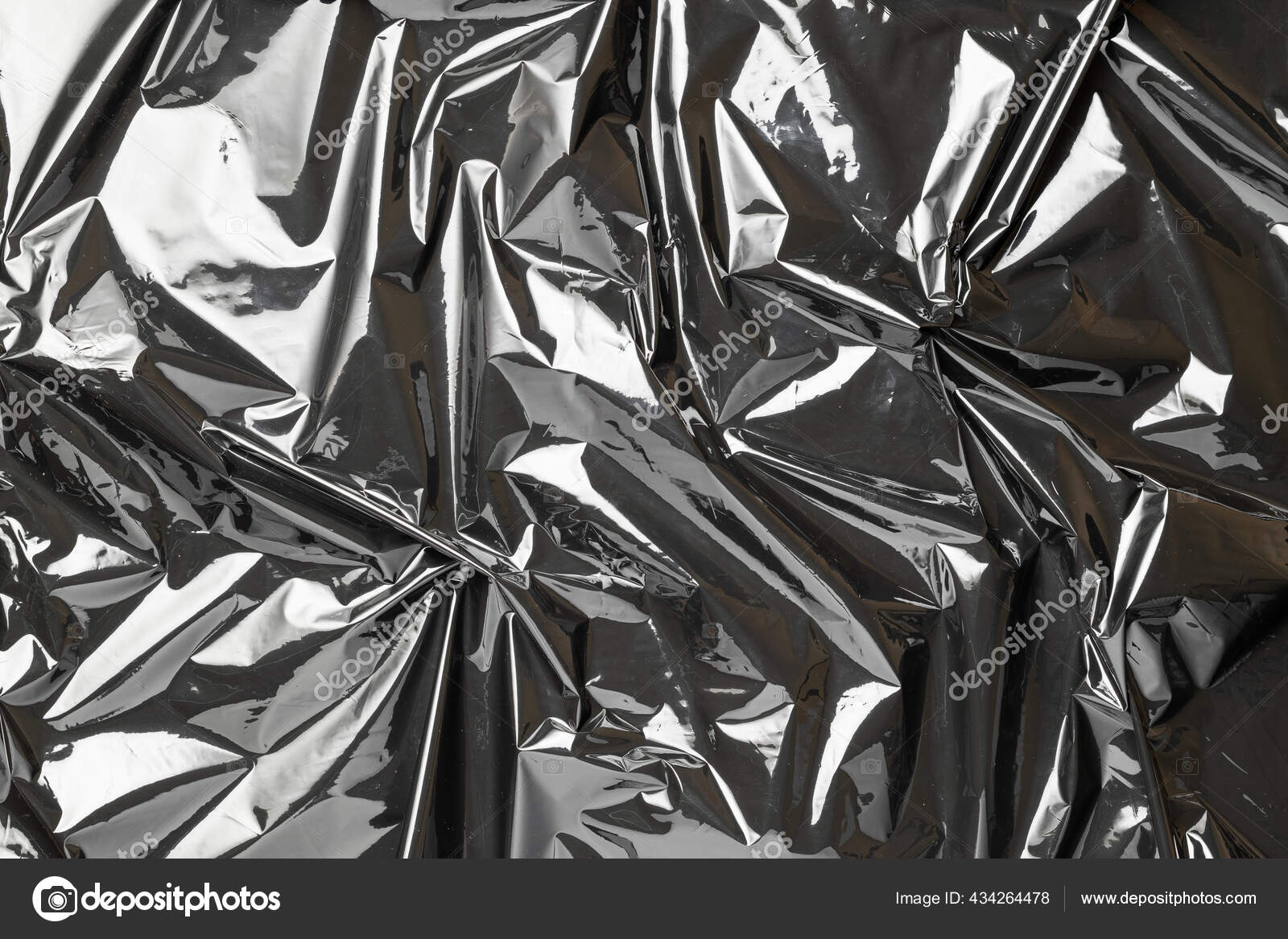 Shiny Black Plastic Texture