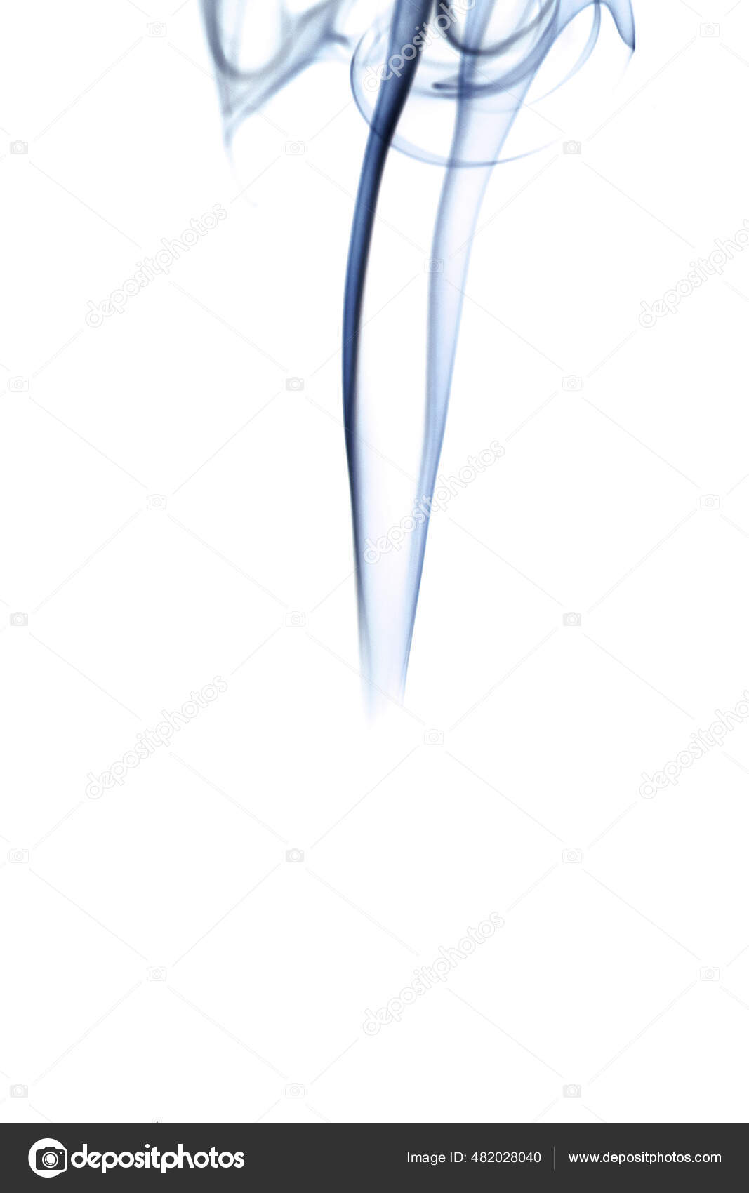 Water Steam White Background