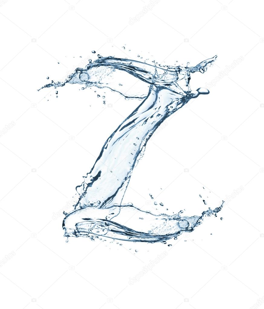 Water letters Stock Photo by ©regionales 81963832