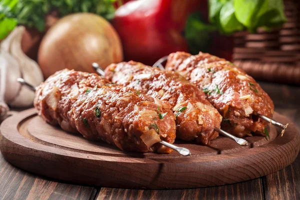 Raw kebab Stock Photos, Royalty Free Raw kebab Images | Depositphotos®