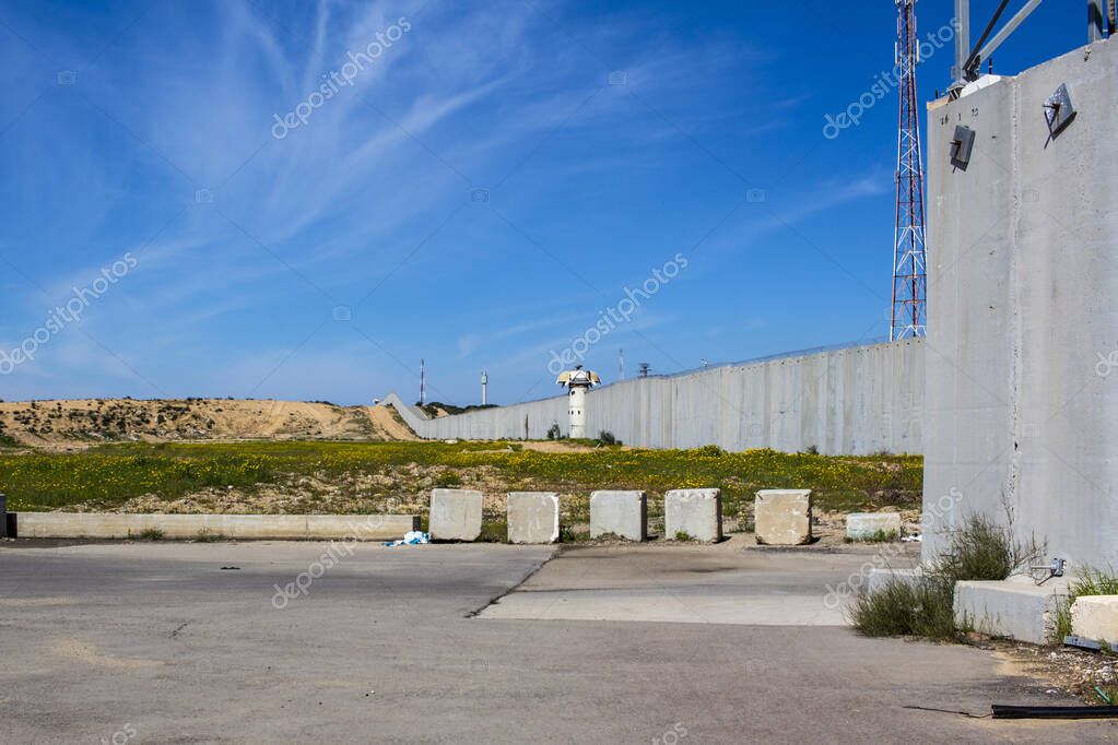 Franja de Gaza: el muro y los sistemas de seguridad en la frontera ...