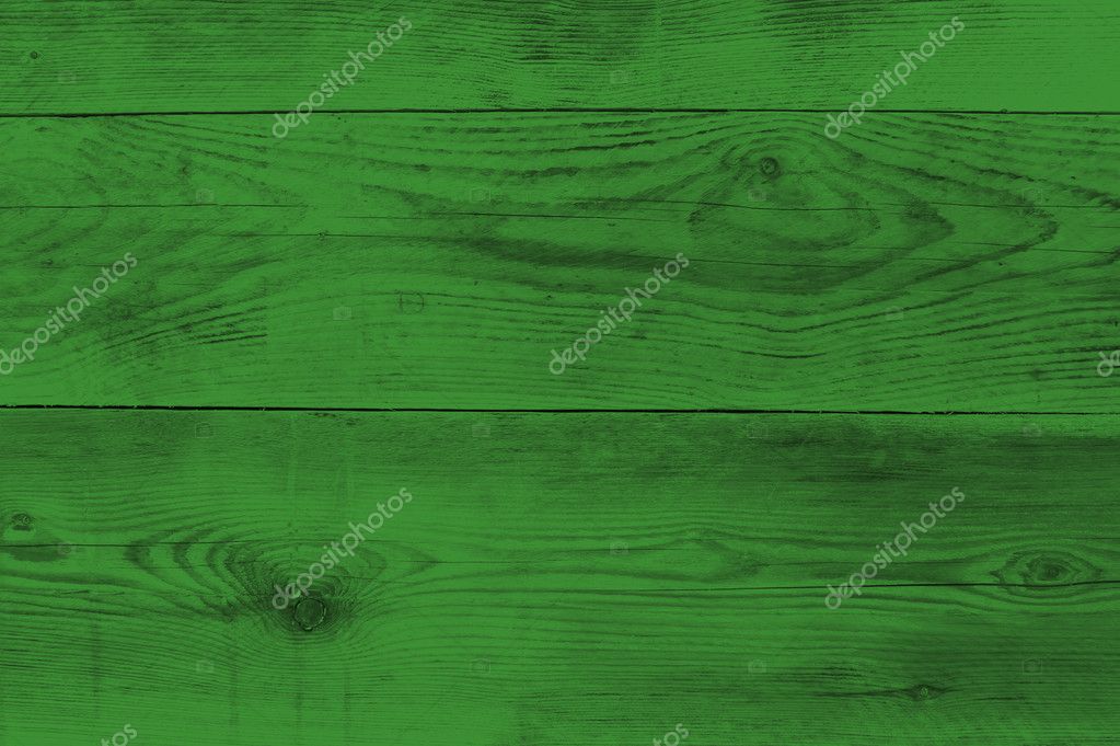 Dark Green Wood Texture