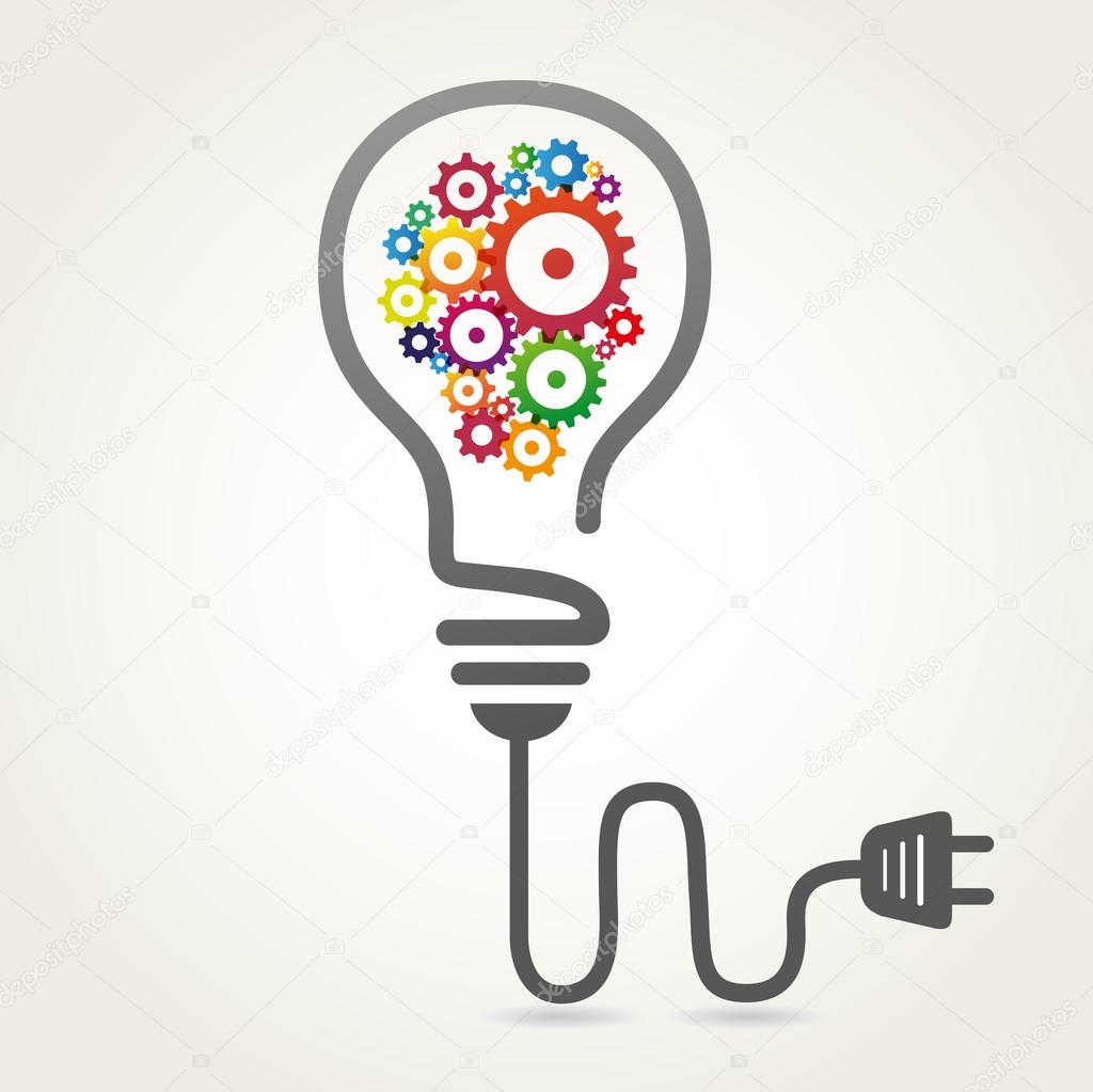 Creative light bulb Stock Vector by ©giorgos245 65033887