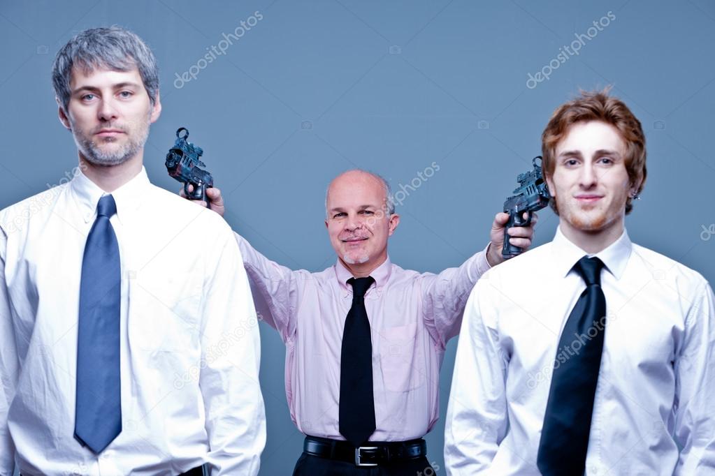 Staff downsizing means cutting jobs — Stock Photo © Giulio_Fornasar ...