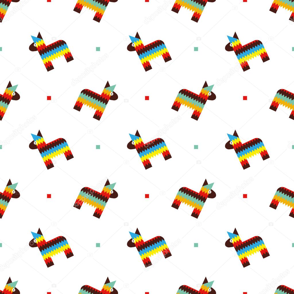 Mexican horse pinata pattern Stock Vector Image by ©vectorpro #69082353