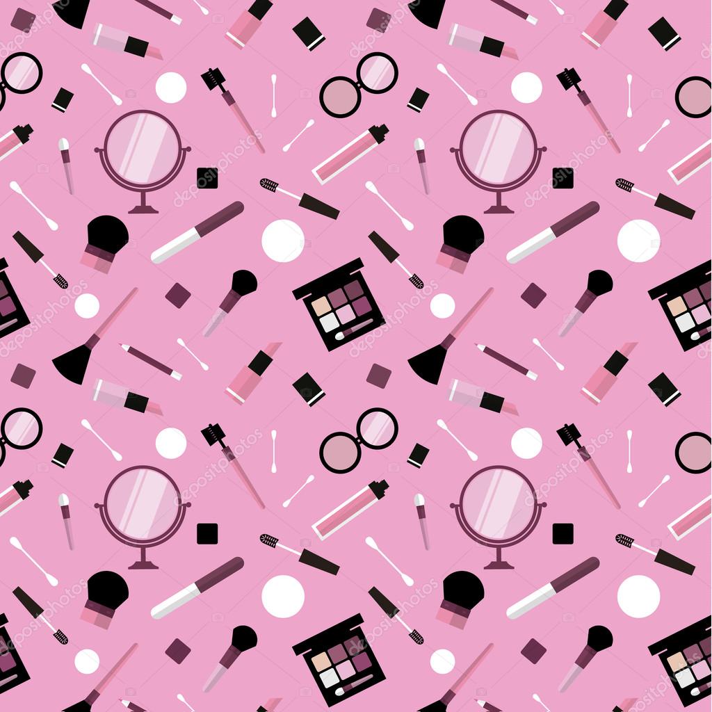 Set of cosmetics pattern Stock Vector Image by ©vectorpro #70103757