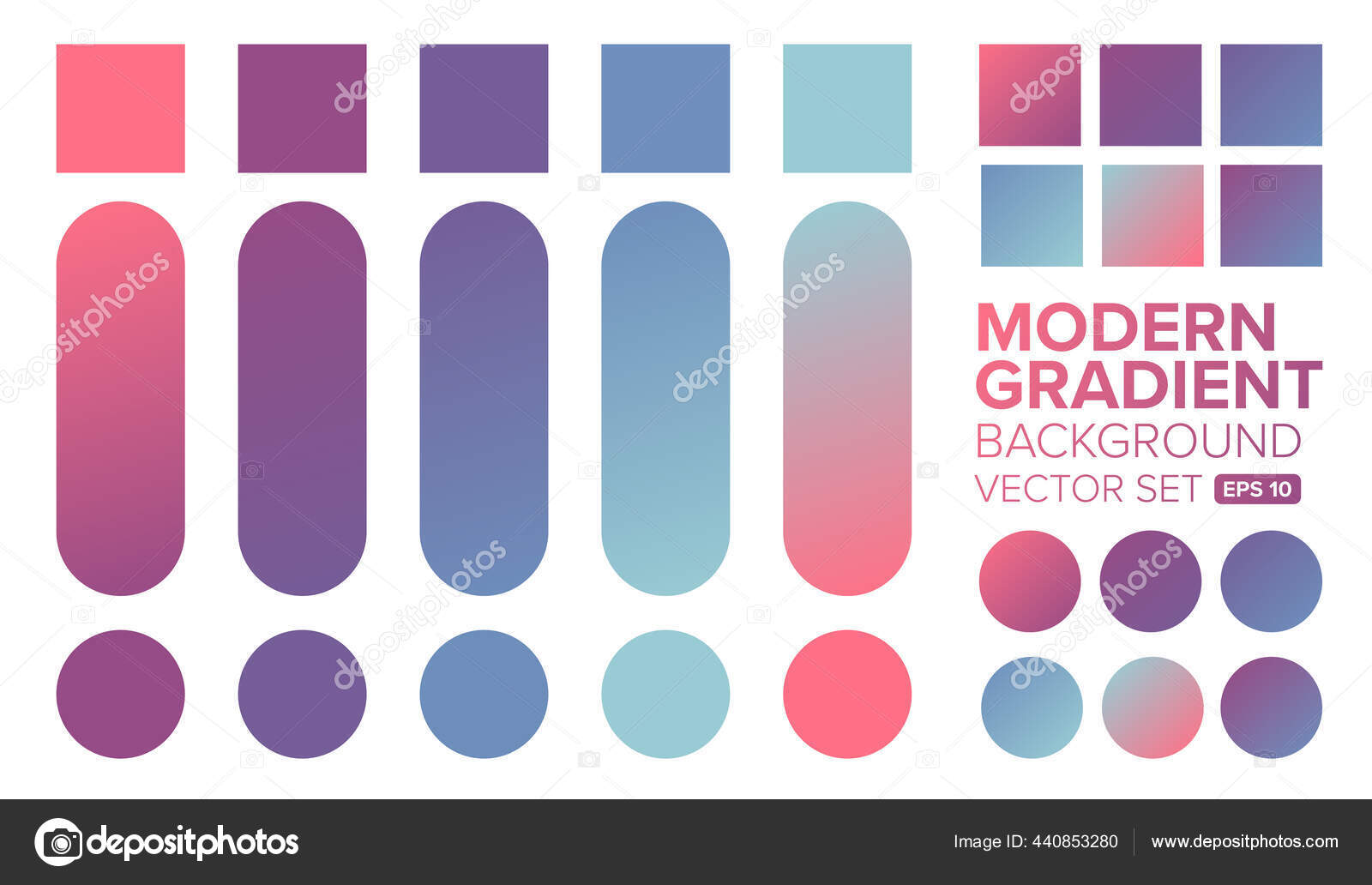 Latar Belakang Gradien Vektor Set Dari Berkas Gradien Vector Eps Vektor ...