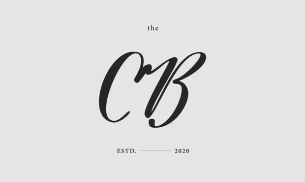 Cb Initials Letters