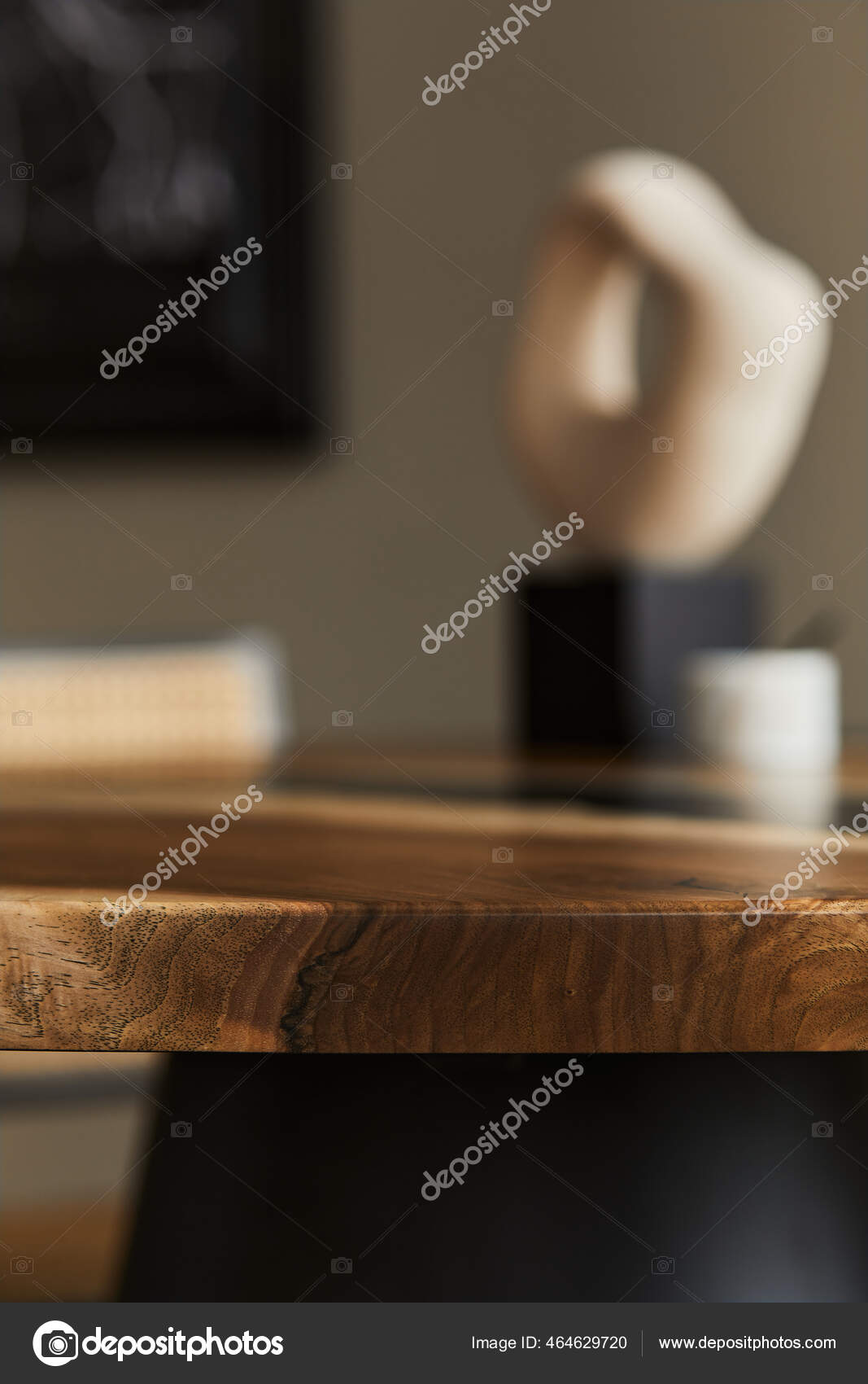 Fancy Interior Dining Room Design Table Close Details Table Texture ...