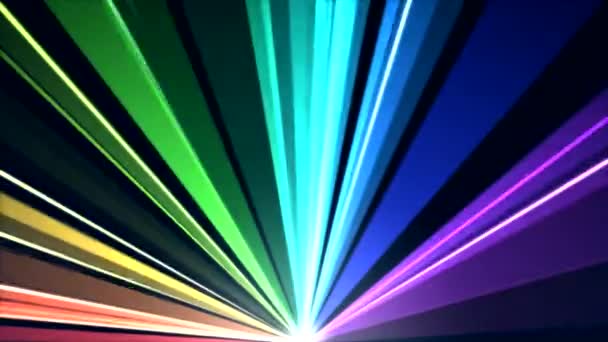 Rotating Light Beams Animation - Loop Green Stock Video Footage by ...