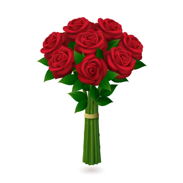 Red Roses Bouquet Clipart
