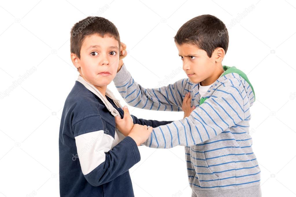 Young boys fighting Stock Photo by ©luislouro 72307195