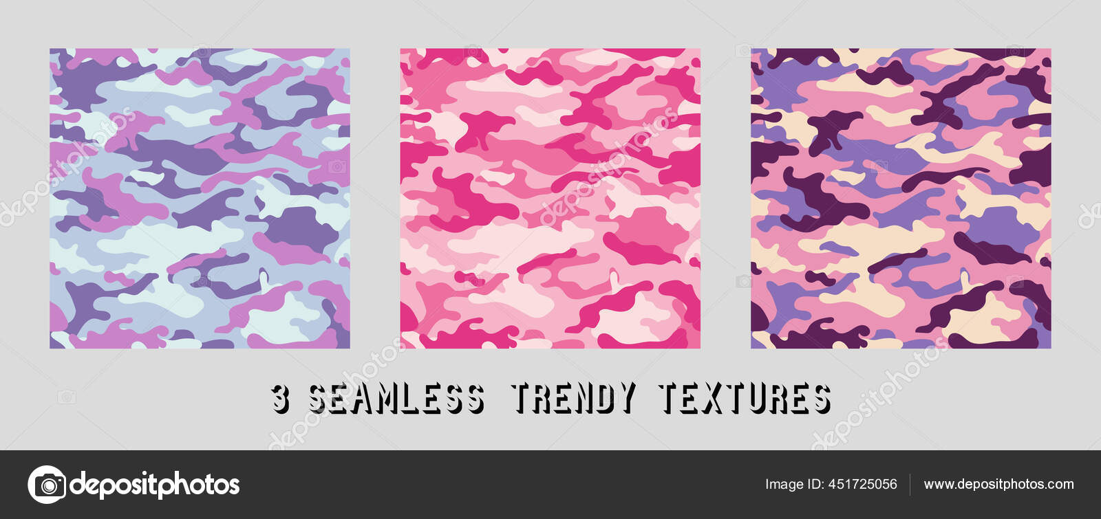 Pink Camouflage Vector