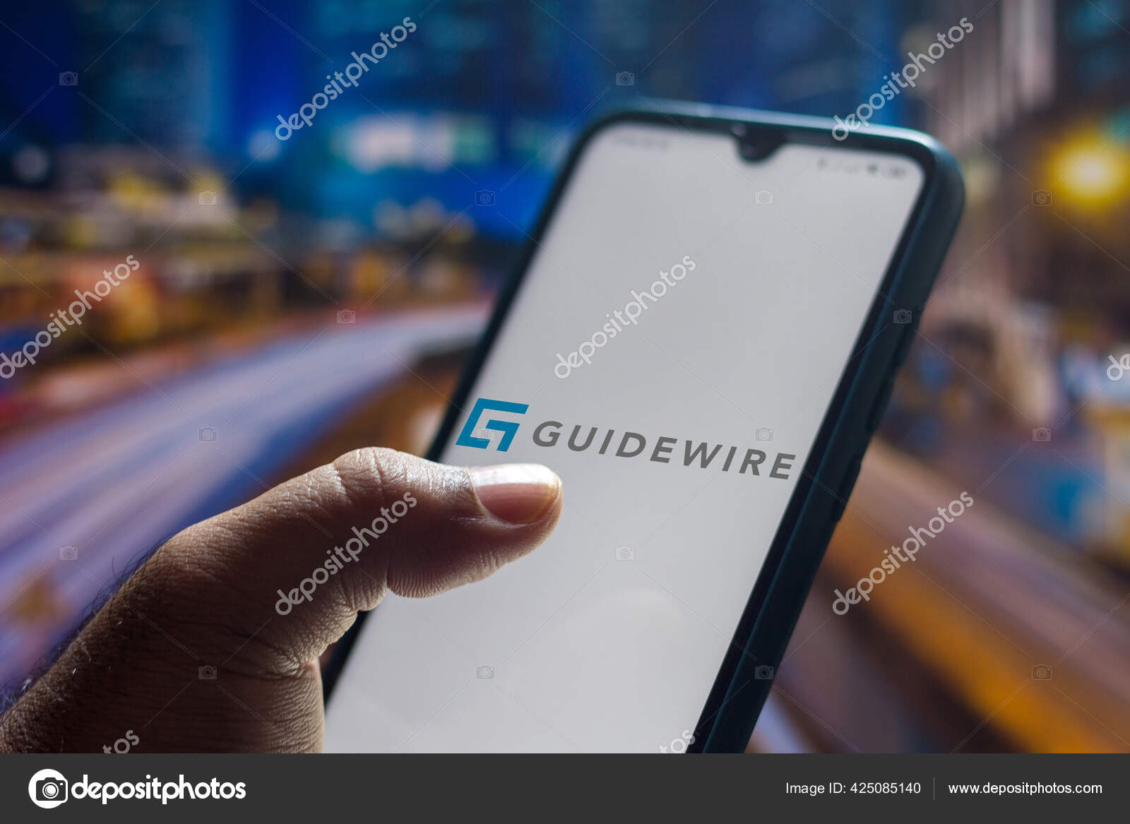 November 2020 Brazil Photo Illustration Guidewire Software Logo Seen Displayed — Stock Editorial ...