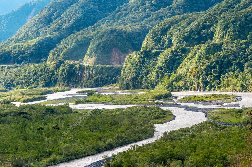 From Andes to Amazon, tropical rainforest, Pastaza, Ecuador — Stock ...