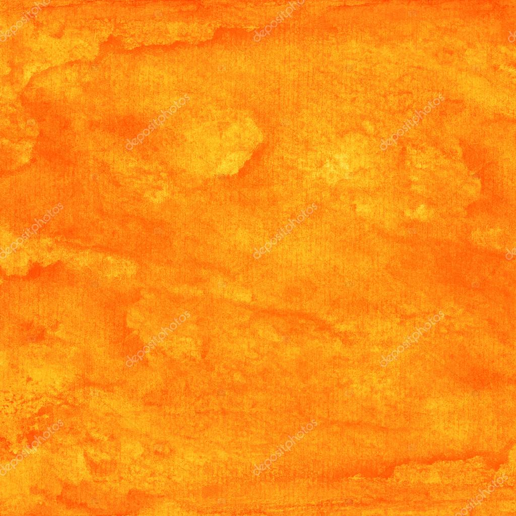 Orange abstract watercolor macro texture background Stock Photo by ...