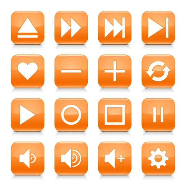 Video control icons Vector Art Stock Images | Depositphotos