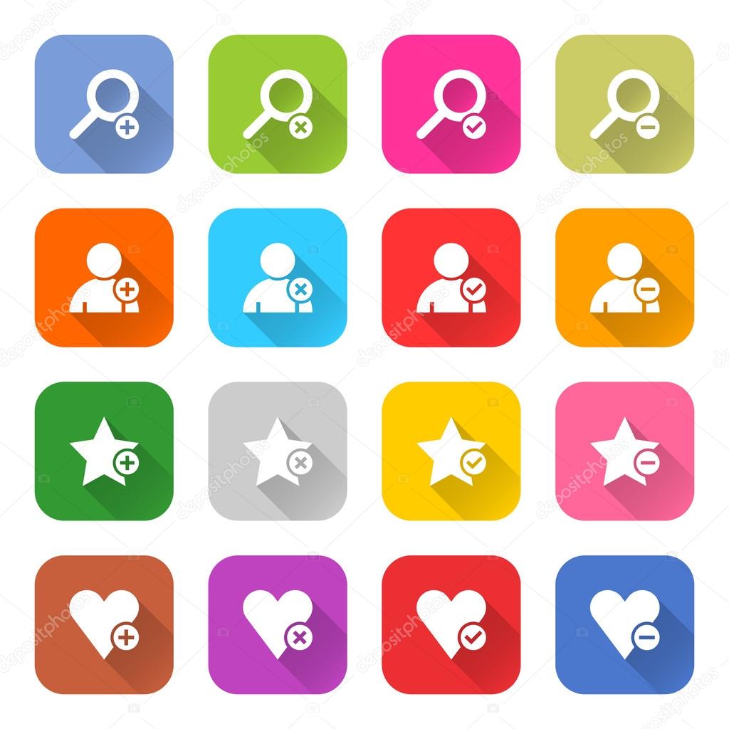 16 addition icons set Stock Vector Image by ©ifeelgood #56706961