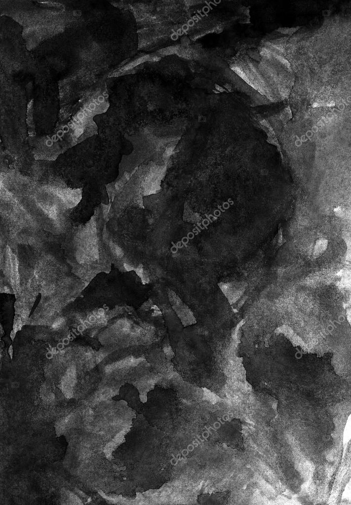 Black Watercolor Texture