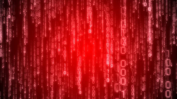 Red Matrix Code Wallpaper