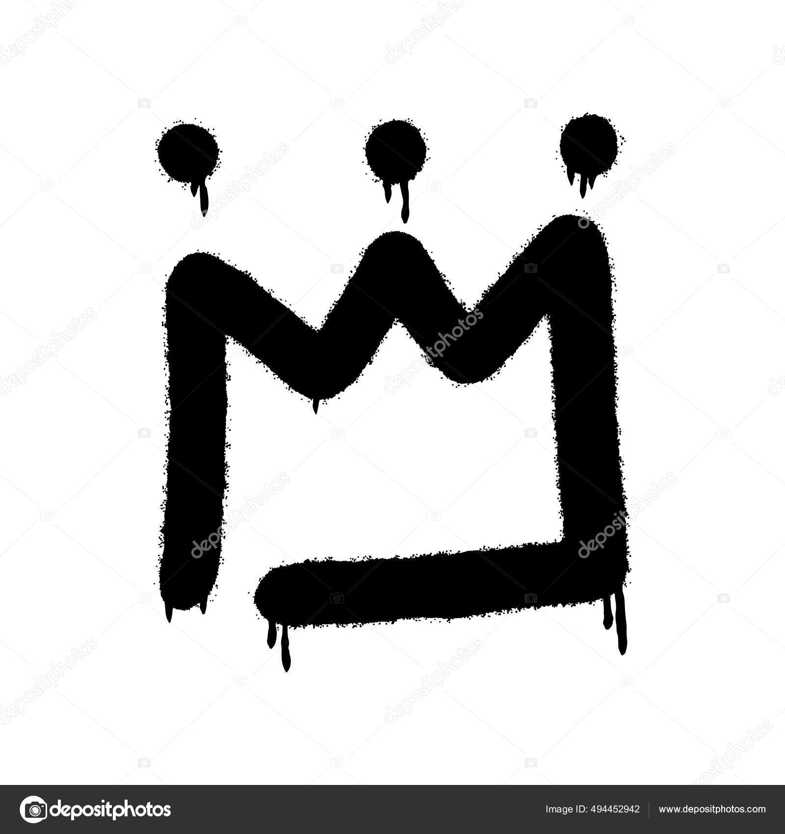 Konge Krone Graffiti