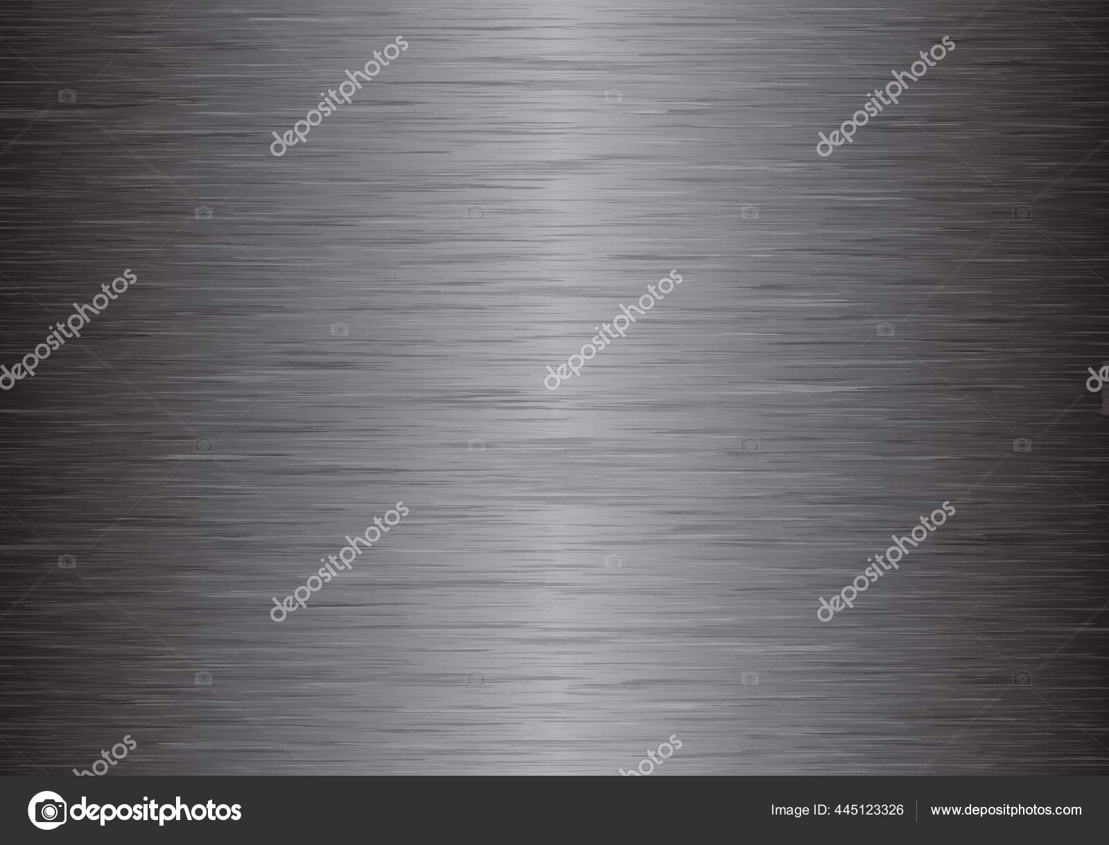 Gray Metallic Brushed Metal Texture Abstract Vector Background Stock ...