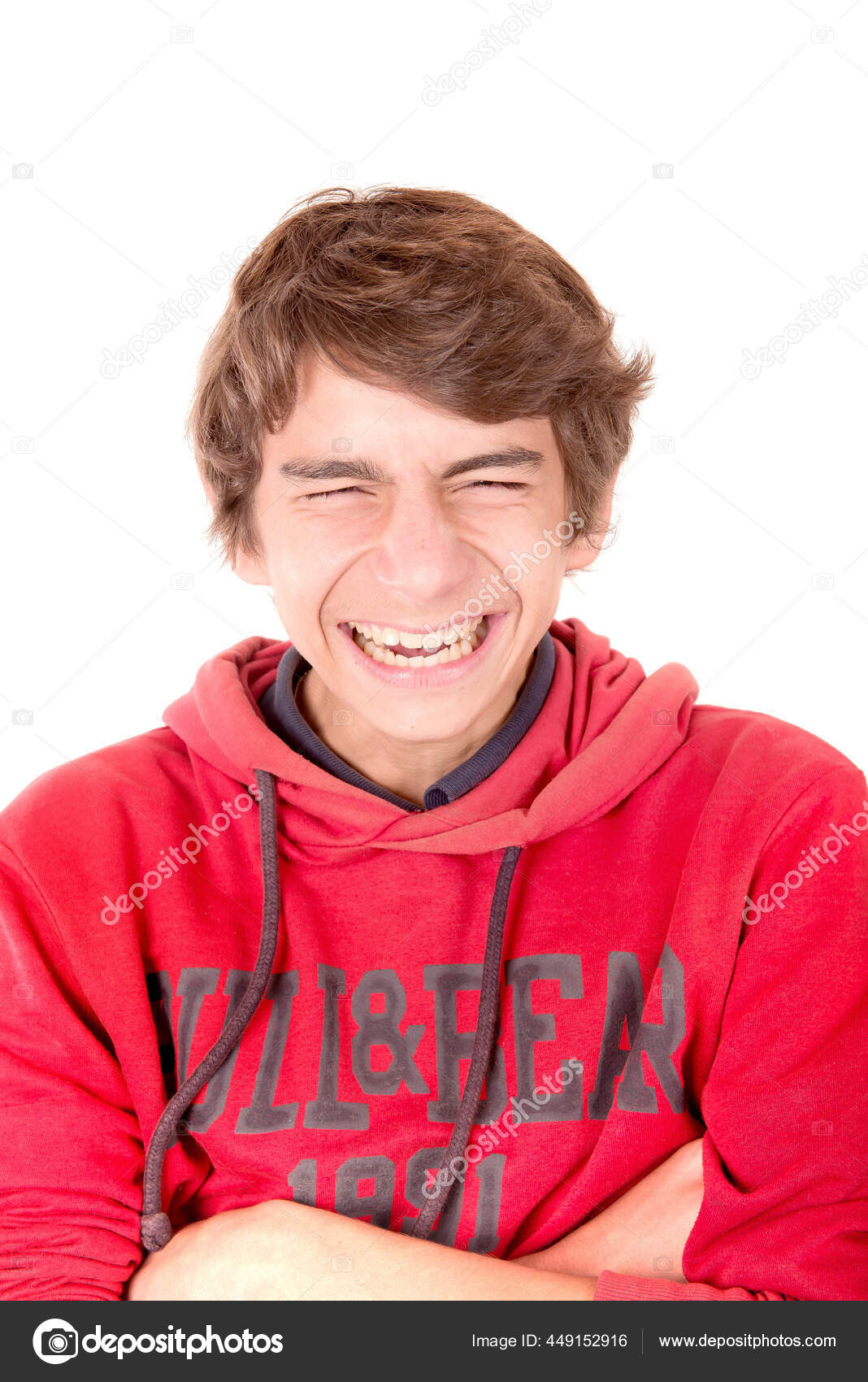 Teenage Boy Isolated White Background — Stock Photo © verkoka #449152916 Teenage Boy Isolated White Background — Stock Photo © verkoka #449152916