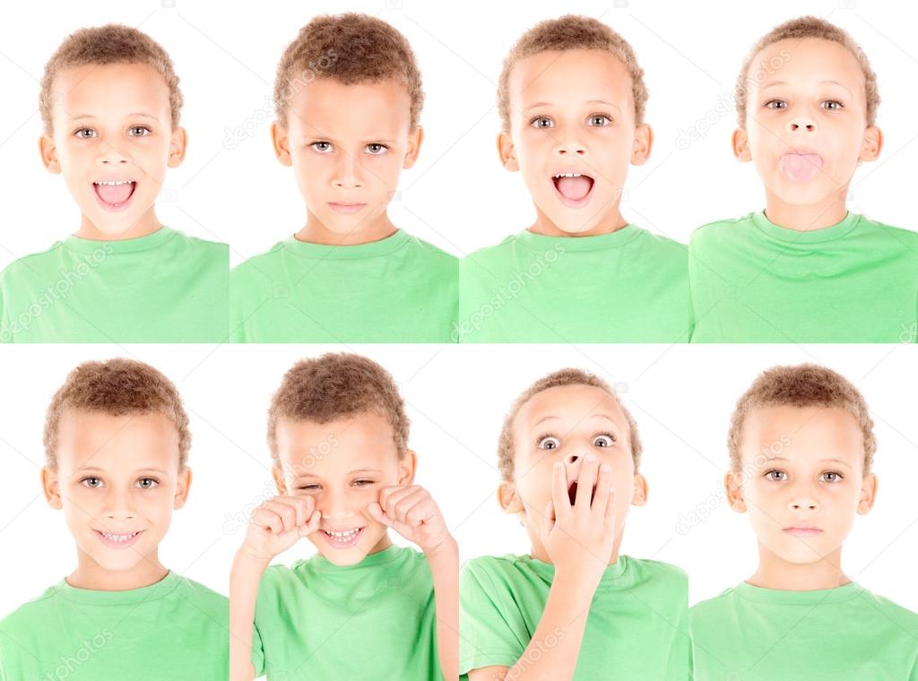 Kids Facial Expressions Kids Facial Expressions Vector Art, Icons, And
