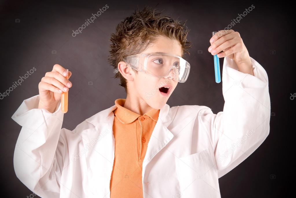 Little scientist Stock Photo by ©verkoka 79390514