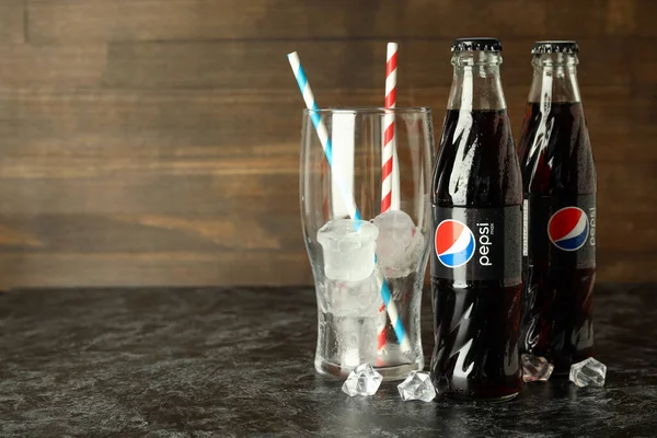 Odessa Ukraine September 2021 Pepsi Pouring Bottle Glass Isolated White ...