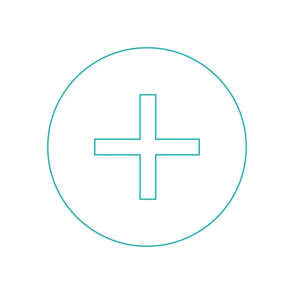 Plus sign - Button - Plus sign icon. Positive symbol. — Stock Photo ...