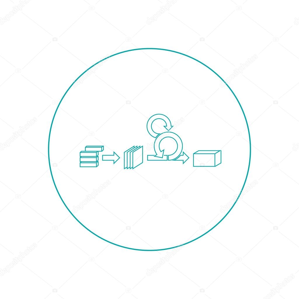 Diseño de concepto de círculo Scrum. La imagen representa un círculo de ...