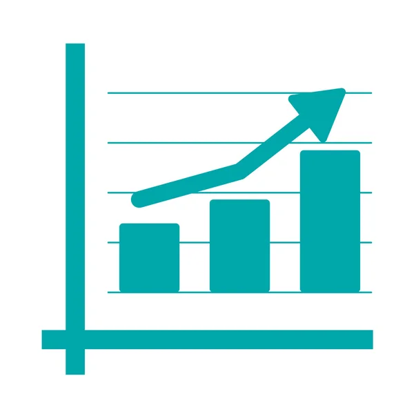 Growth - cash flow plan concept icon. Stock Illustration graph w Stock ...