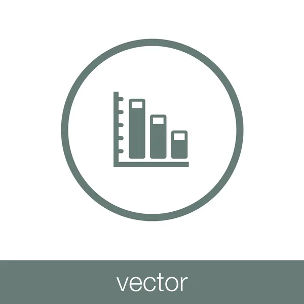 Declining graph icon - declining chart icon — Stock Vector © Mr_Graphic ...