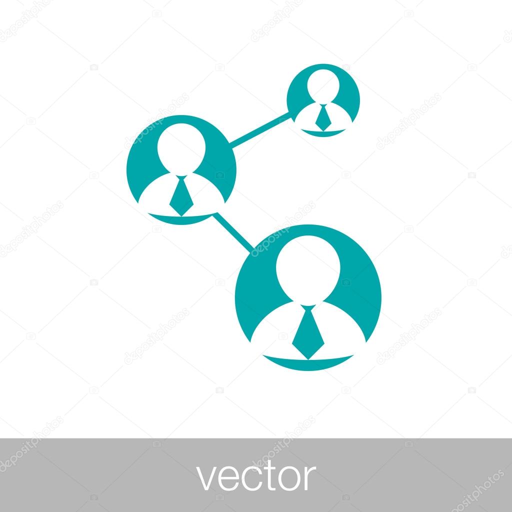 Business Networking Icon