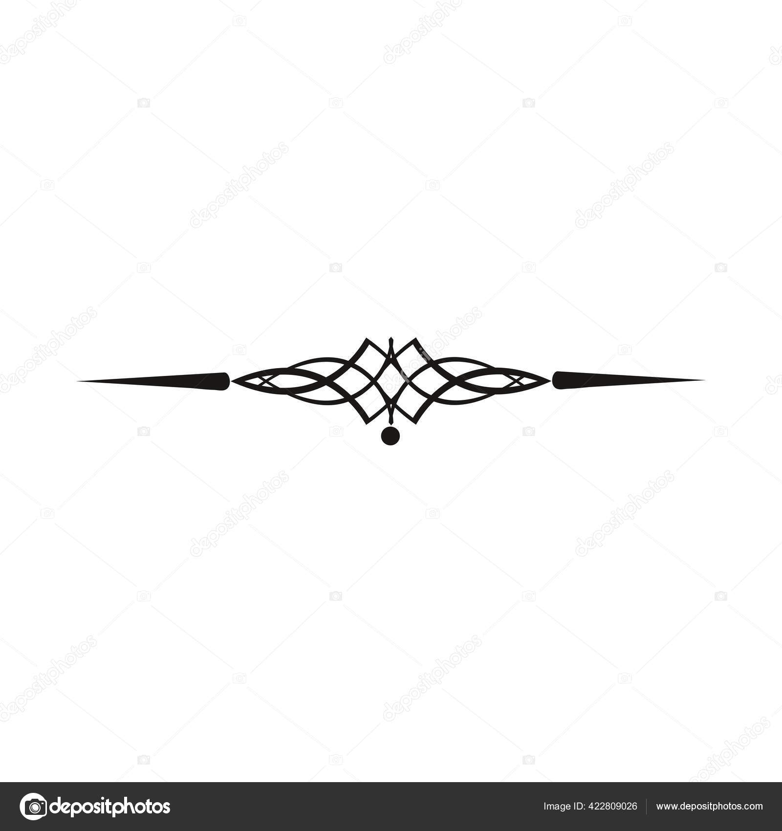 Chapter Dividers Decorations Delimiters Set Frame Elements Elegant ...