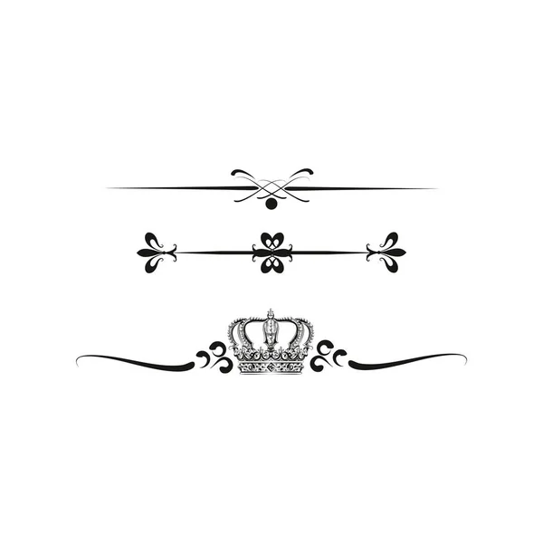 Chapter Dividers Decorations Delimiters Set Frame Elements Elegant ...