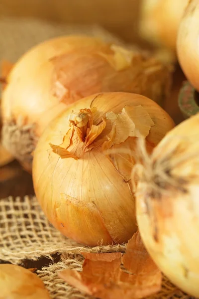Heads of raw yellow onions - Stock Image - Everypixel