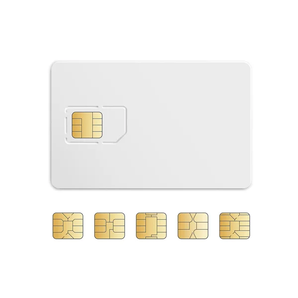 Vector Mobile Cellular Phone Sim Card Chip Stock Vector Image by ©Zonda ...