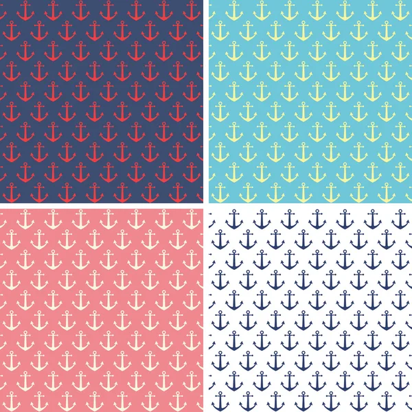 Anchor pattern background Stock Vector Image by ©hellena13 #57356957