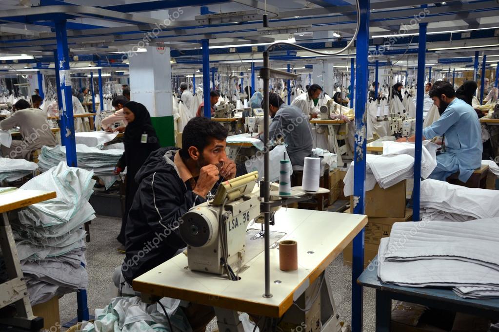 Factory Workers in Textile Mill – Stock Editorial Photo © candycritic ...