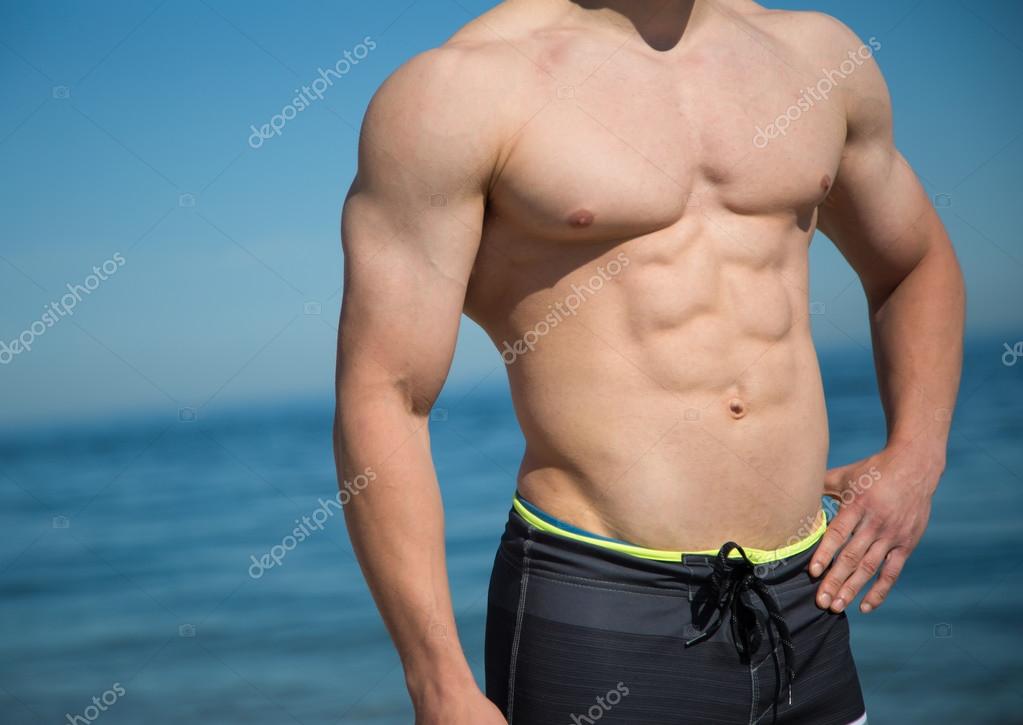 Muscular torso — Stock Photo © Jaim924 #81945792