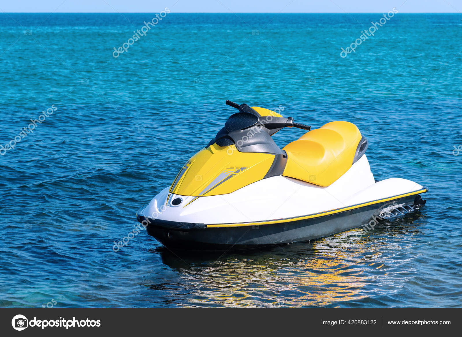Jet Ski Yellow
