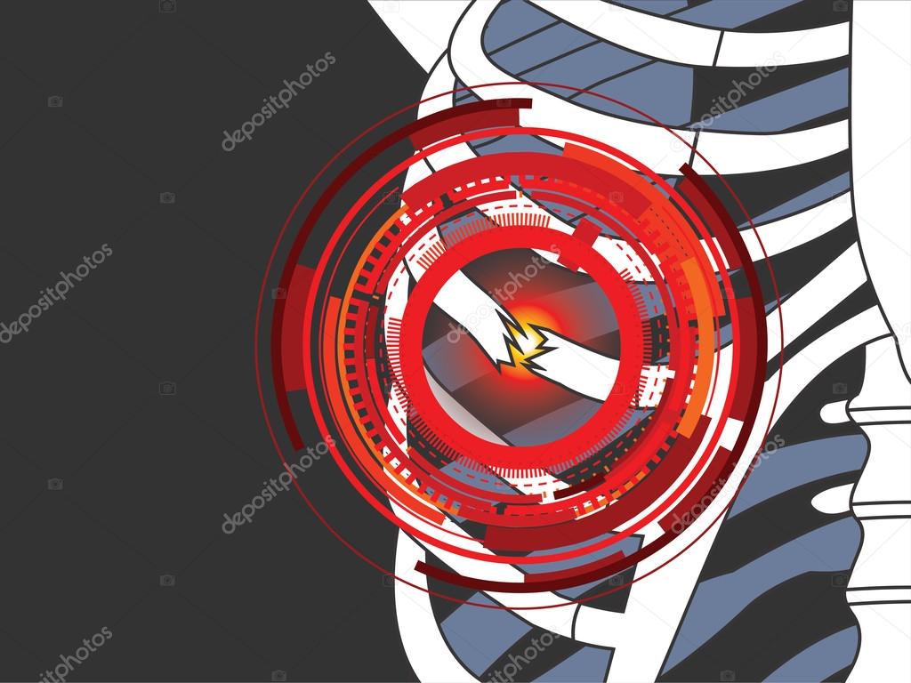 Vector illustration of broken ribs Stock Vector Image by ©maya2008 ...